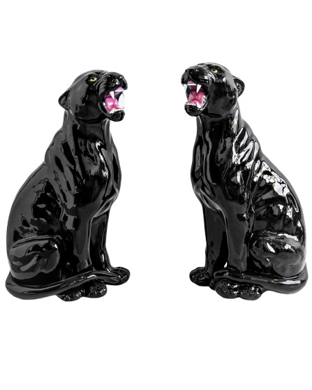 Coco Ceramic Panther Set