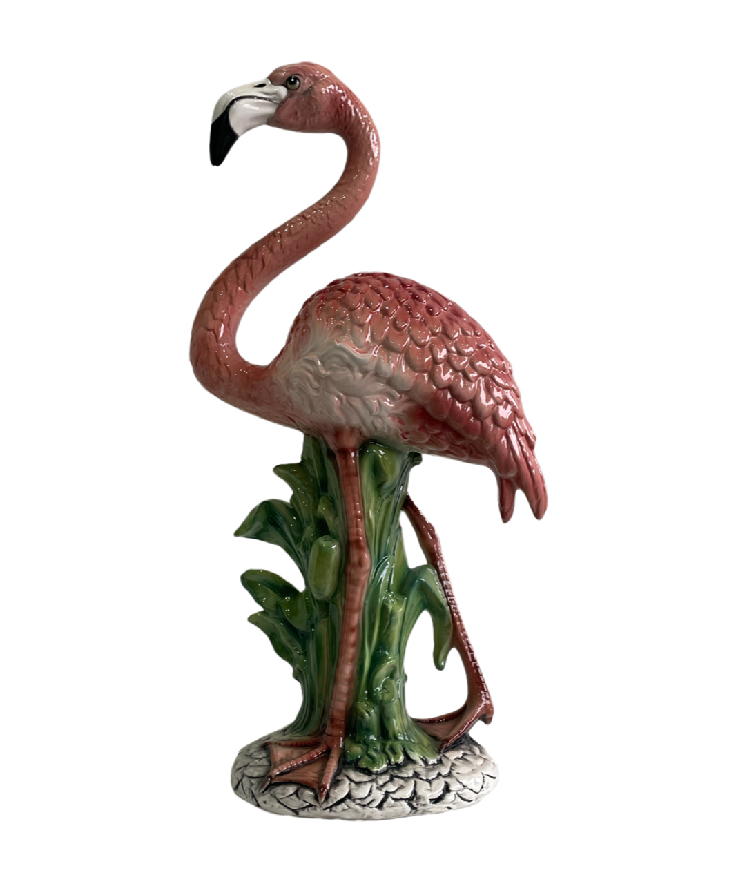 Penelope 85cm Ceramic Flamingo