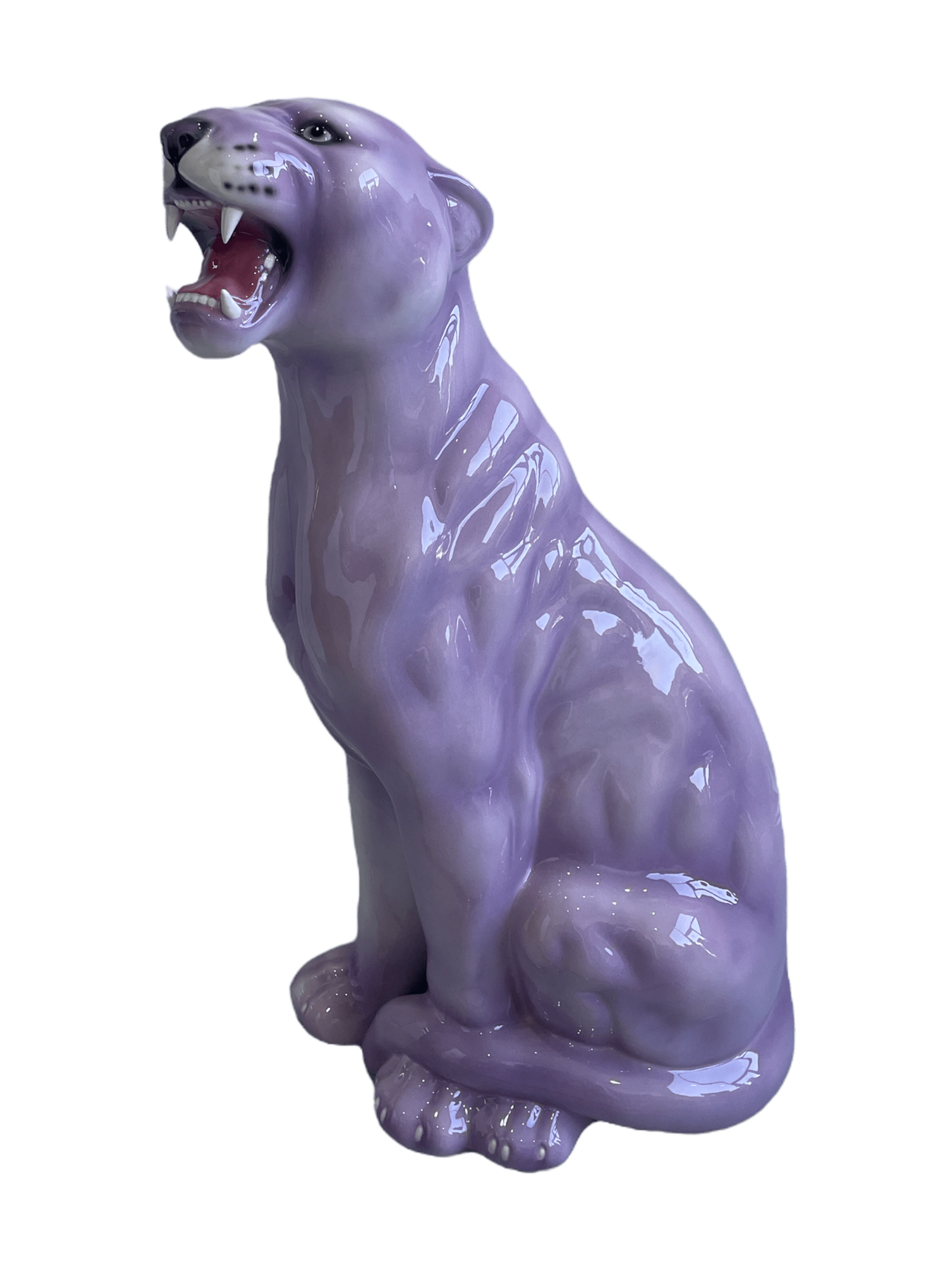 Angelica 86cm Ceramic Lilac Panther